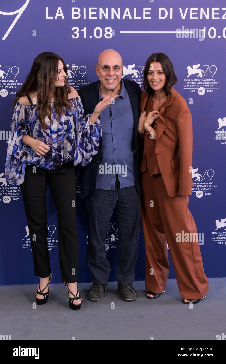 Monica Bellucci , Paolo Virzi , Claudia Pandolfi 79th Venice Film ...