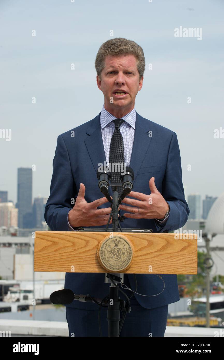 Secretary Shaun Donovan in Brooklyn, New York for appearance, with New ...
