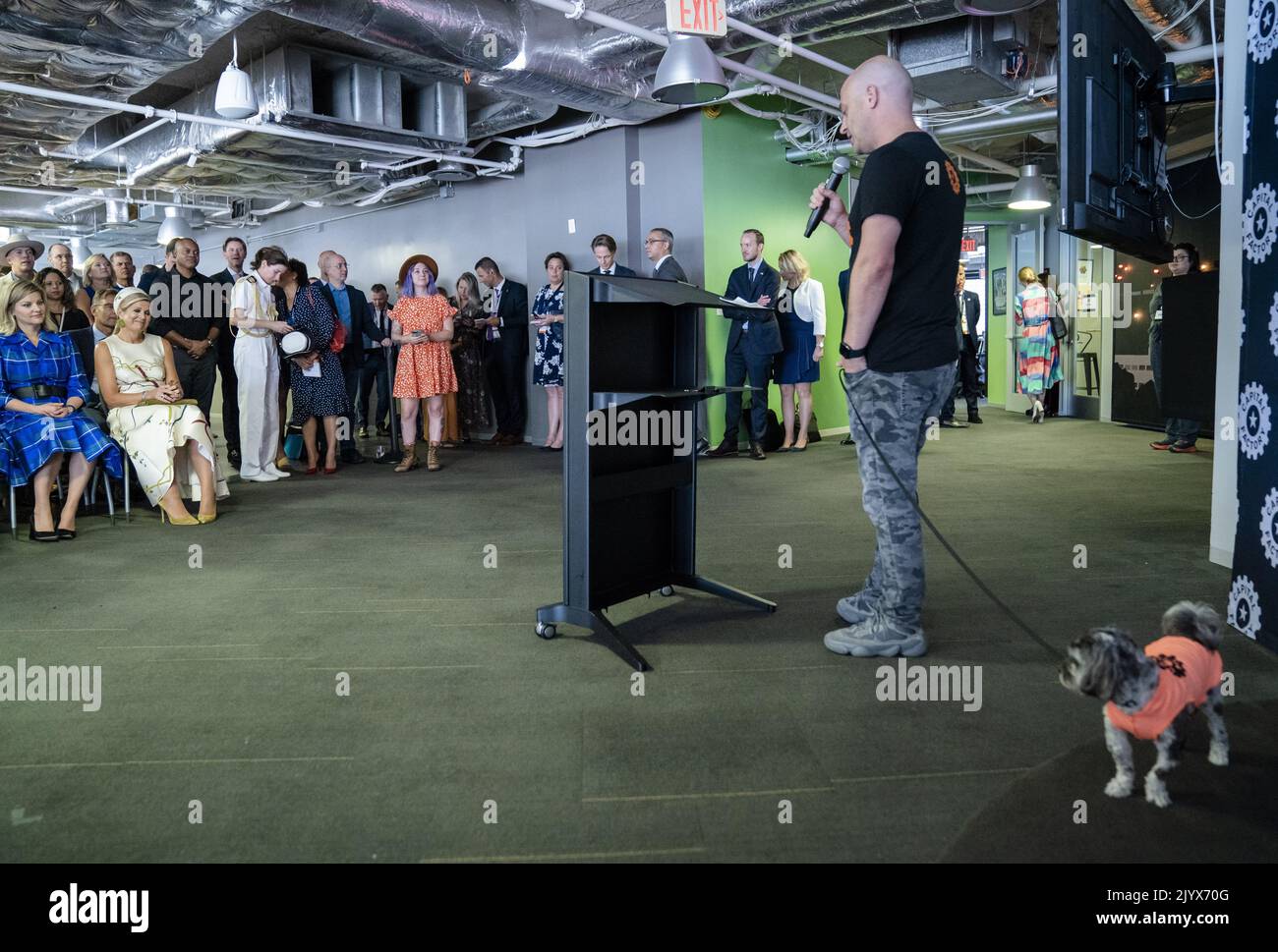 2022-09-08 11:59:02 AUSTIN - Queen Maxima during her visit to the ...