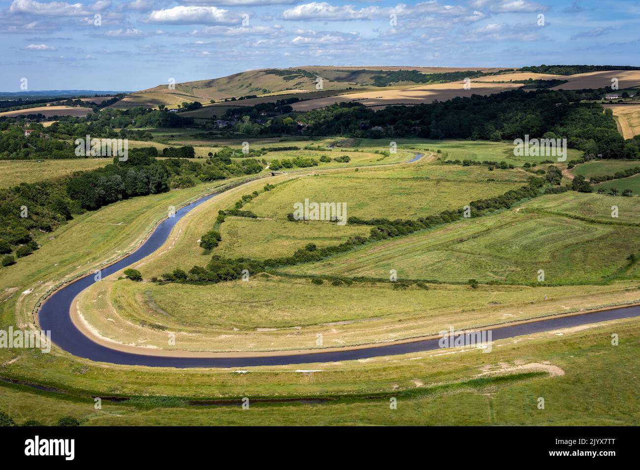River cuckmere aerial hi-res stock photography and images - Alamy