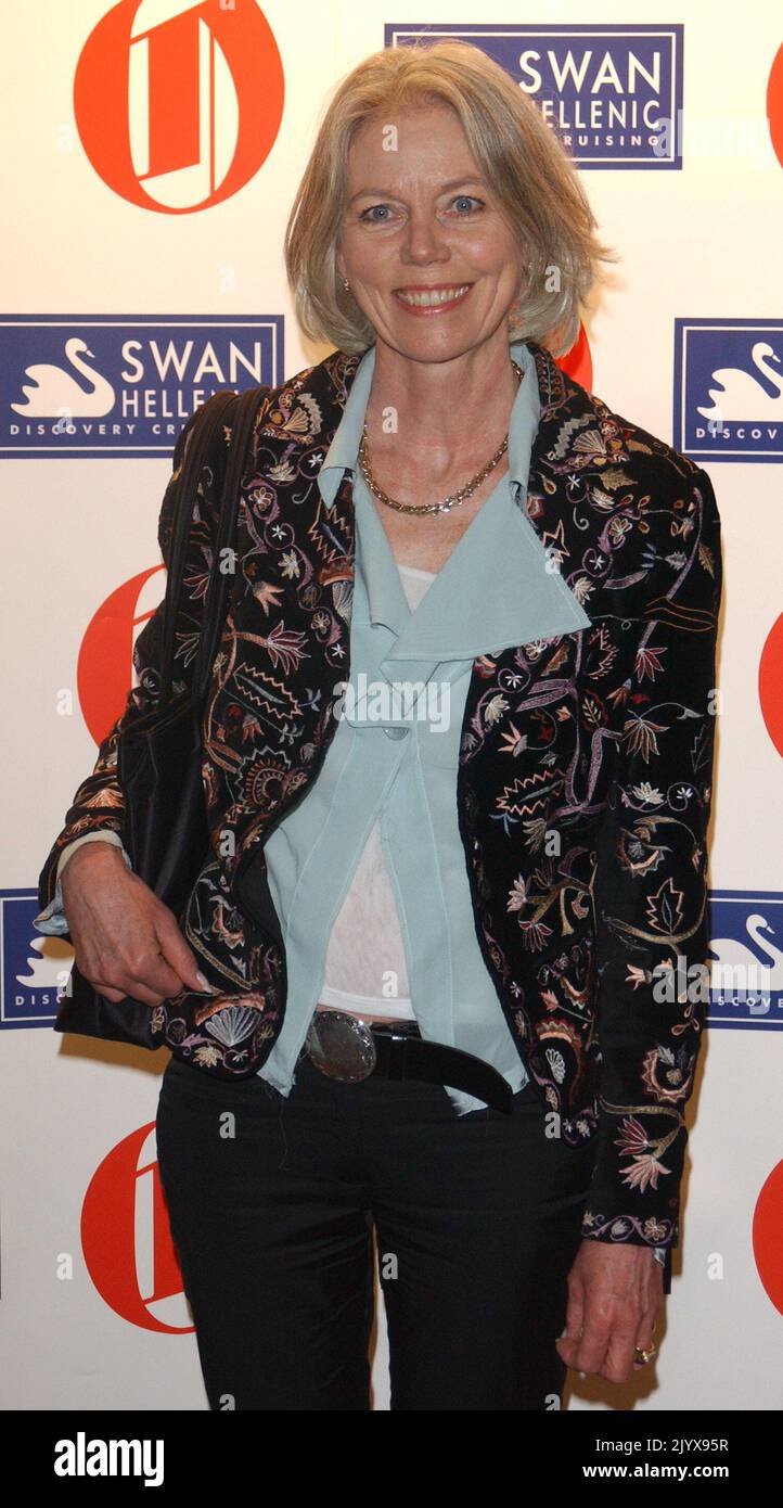 File photo dated 22/2/2005 of author and TV presenter Penny Junor ...