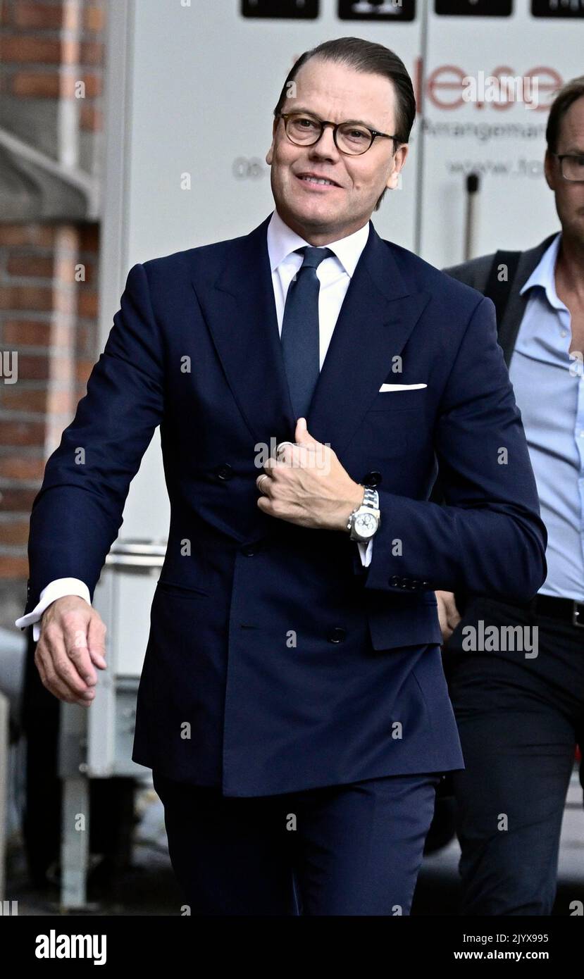 Prince Daniel arrives to Norrsken Foundation for the Norrsken Impact ...