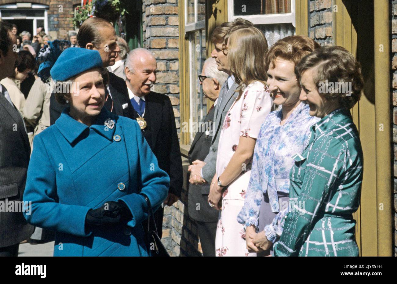 File photo dated 5/5/1982 of Queen Elizabeth II and Prince Philip ...