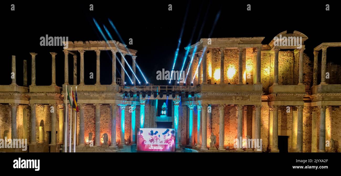 Merida, Spain - Sept 7th, 2022: Delivery of the Medals of Extremadura ...