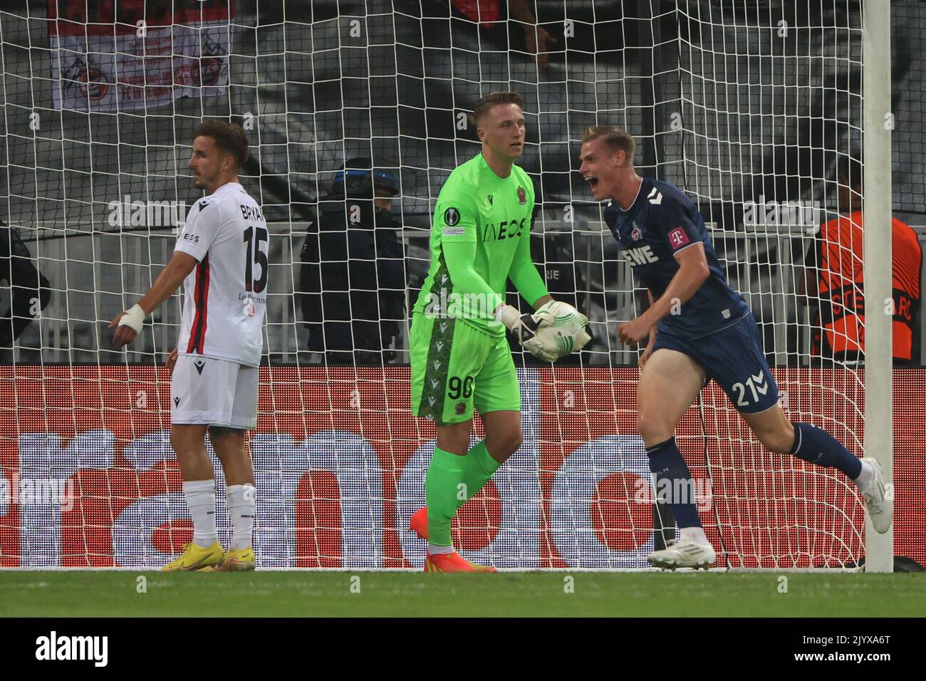 Nizza, France. 08th Sep, 2022. Soccer: UEFA Europa Conference League ...