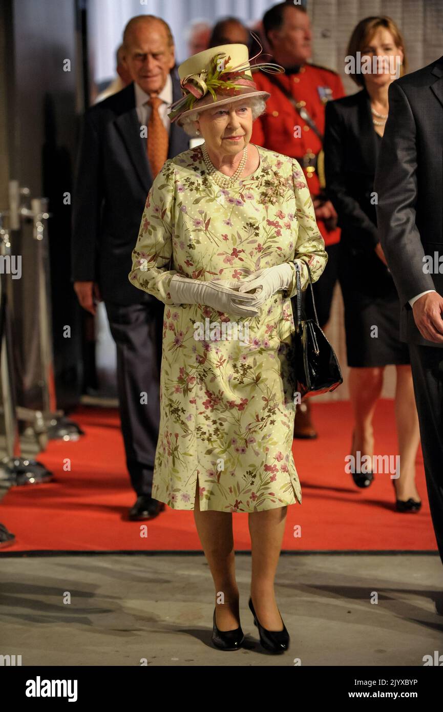 Toronto, Canada. September 9, 2022. Queen Elizabeth II has died at age ...