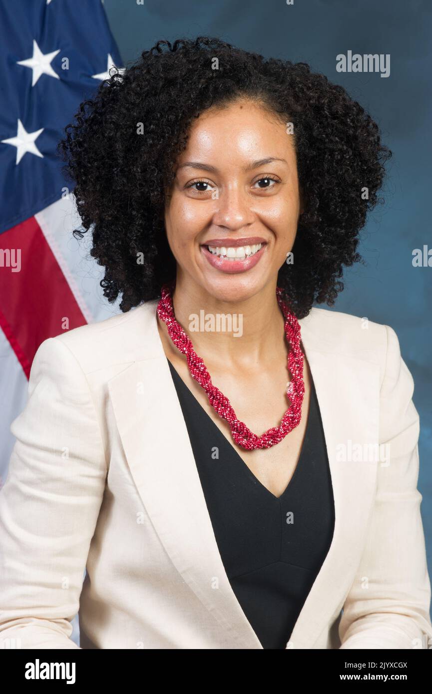 Official portrait of Melanie Roussell, Assistant Secretary for Public ...