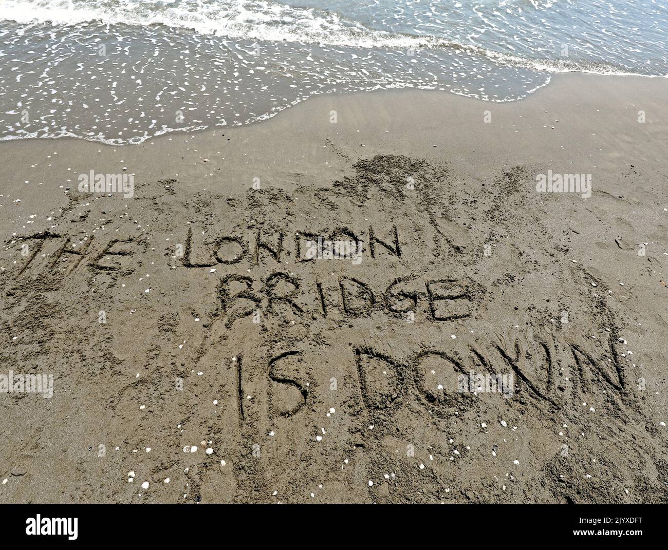 The London Bridge is Down is the code name of the operations and ...