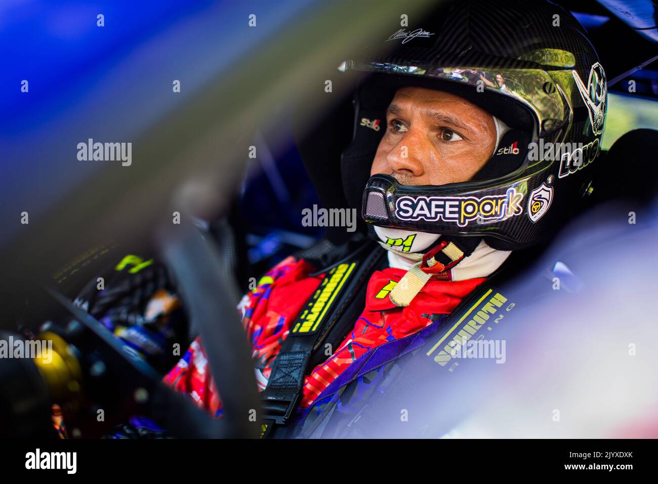 JEAN-JOSEPH Simon, PIVATO Patrick, Subaru Impreza 555, portrait during ...