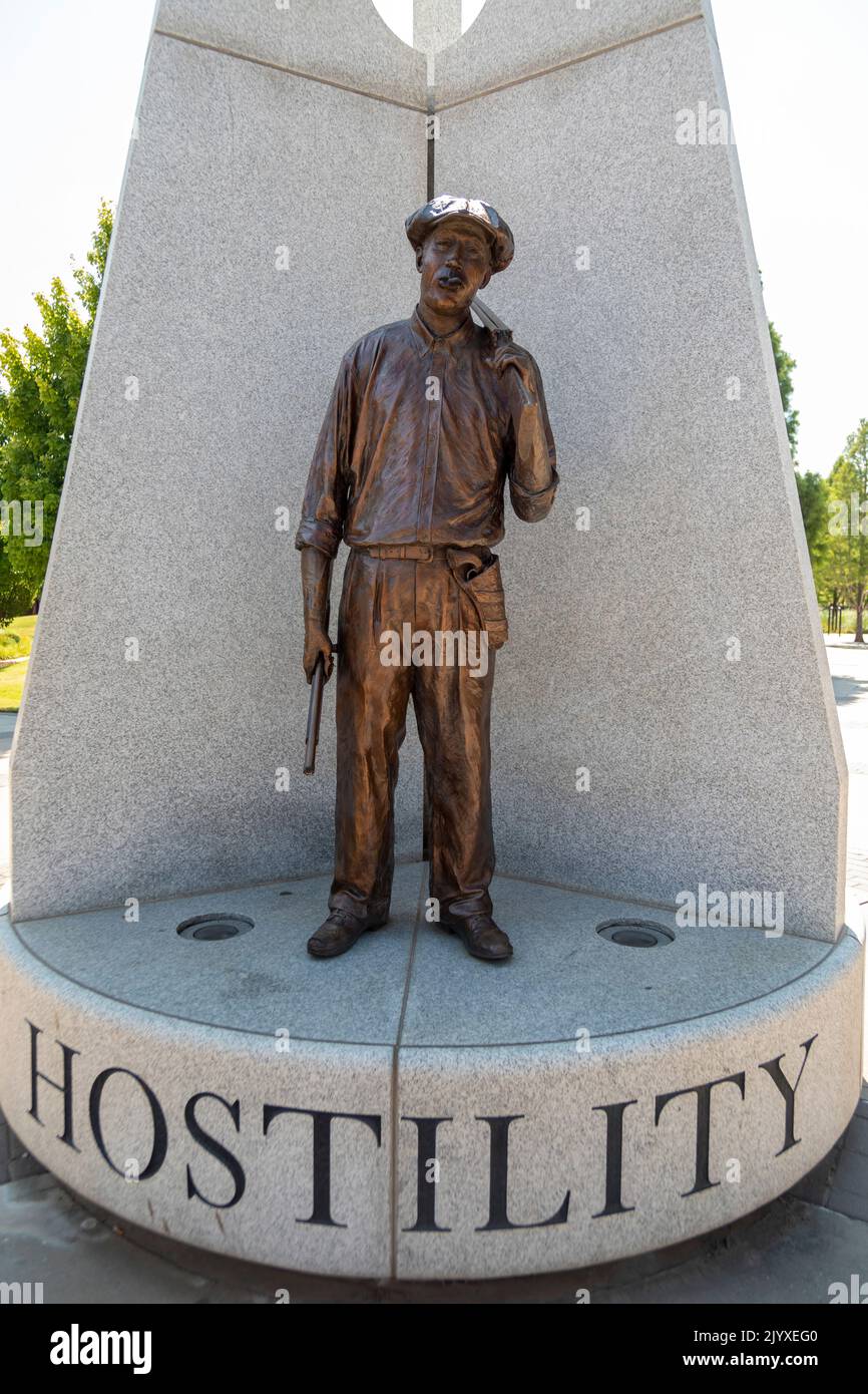 Tulsa, Oklahoma - Hope Plaza at John Hope Franklin Reconciliation Park ...