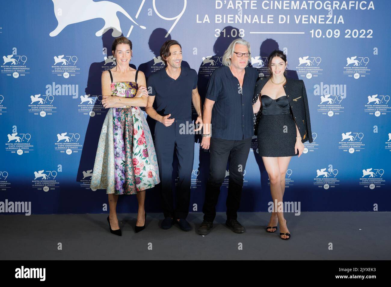 Julianne Nicholson, Adrien Brody, Andrew Dominik and Ana de Armas ...