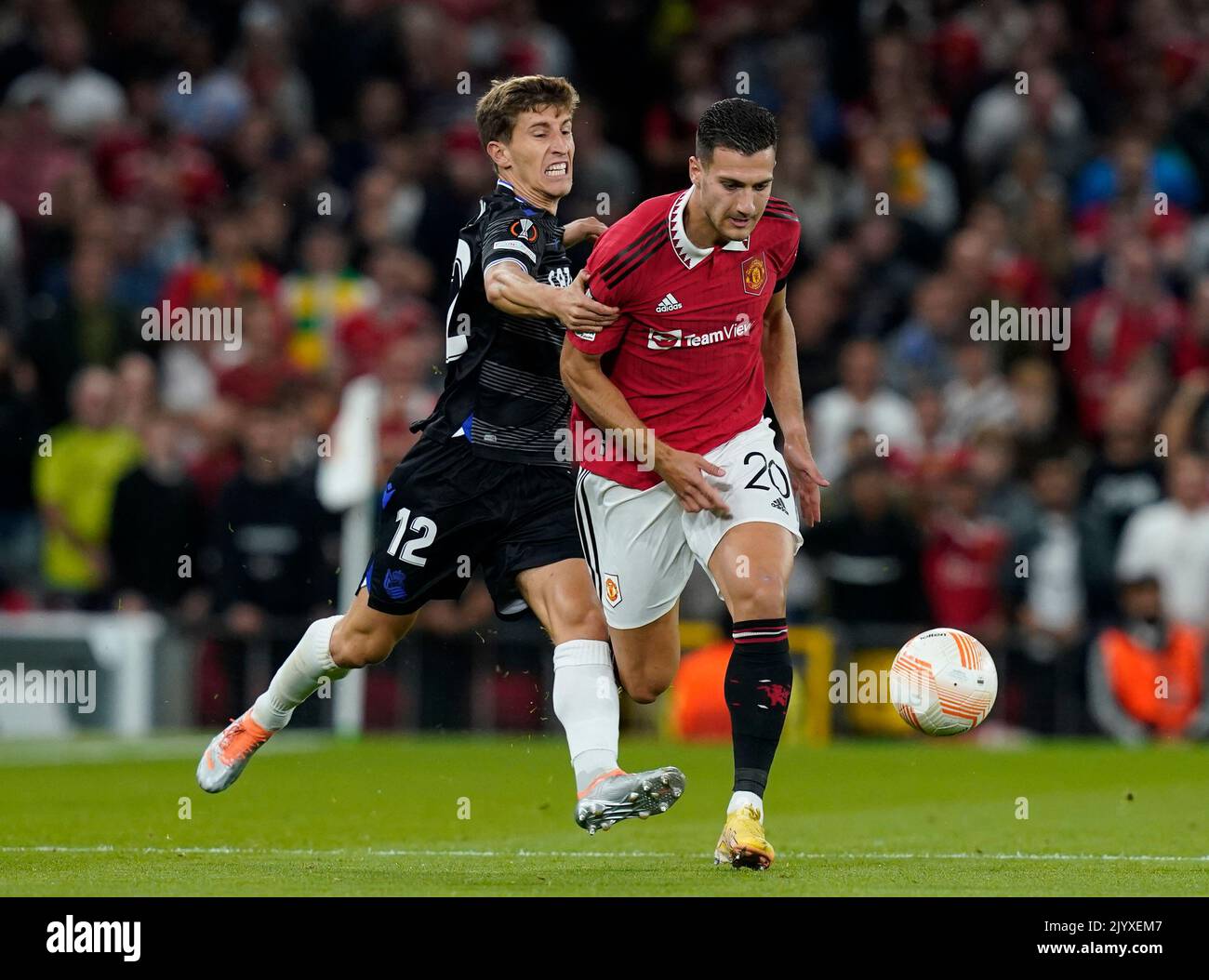 Manchester, England, 8th September 2022. Aihen Munoz of Real Sociedad ...