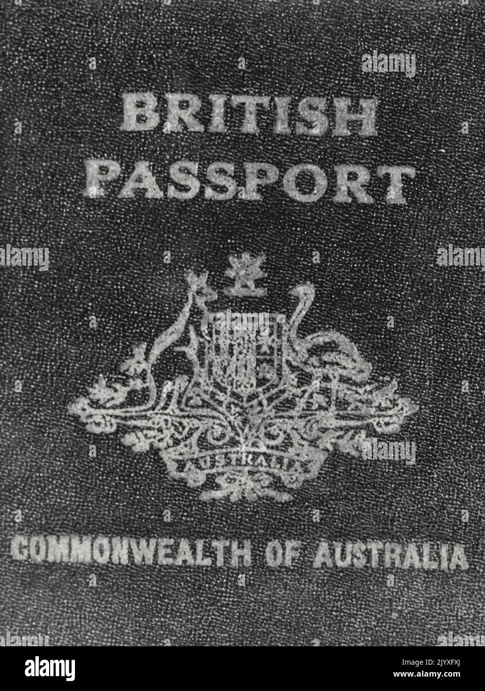 Passports - Miscellaneous. February 20, 1950 Stock Photo - Alamy