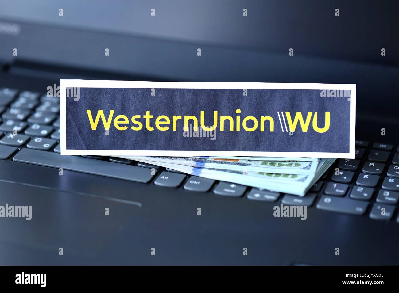 Western union bank logo hi-res stock photography and images - Alamy