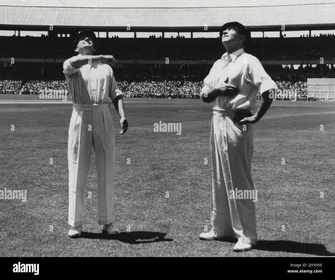 Sir Don Bradman - Test Cricketer - General Scenes. January 07, 1947 ...