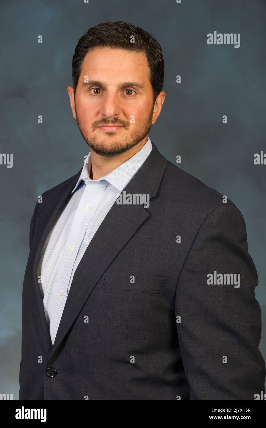 Staff bio portraits: Anthony Stock Photo - Alamy