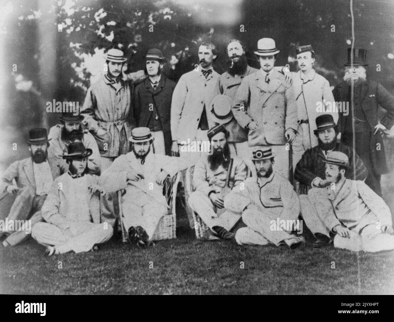 Cricket In 1866 -- King Edward - Then Prince of Wales - Was Bowled for ...