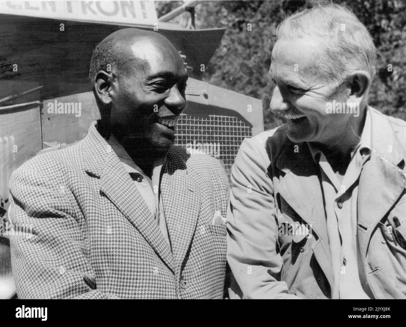 "Men Of The Trees" Leader In Nairobi. Reunion With Chief After 30 Years ...