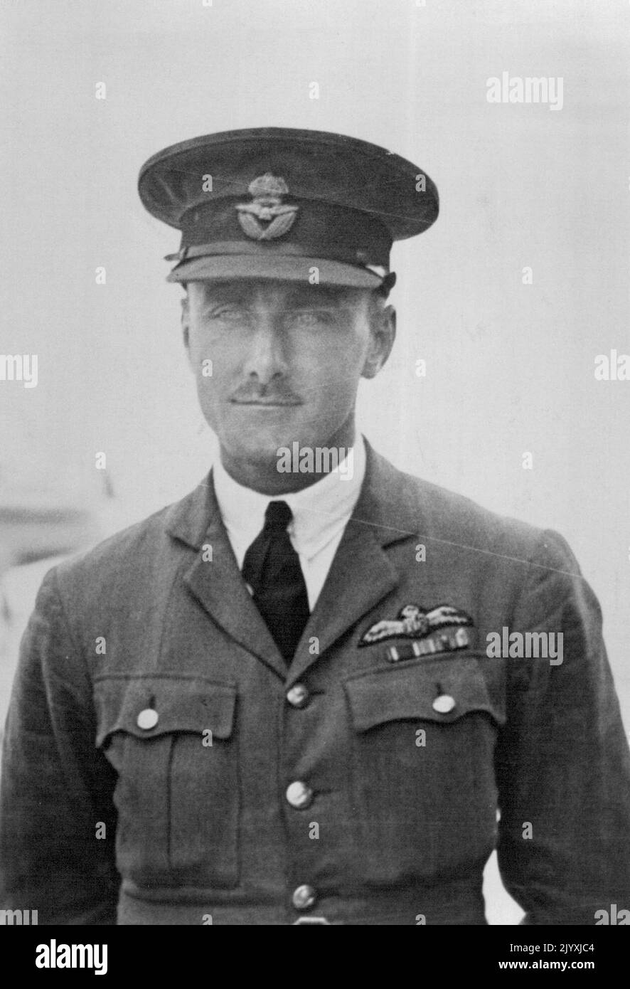 Air Speed Record Attempt - Flight Lieut Stainforth. Flight Lieut ...