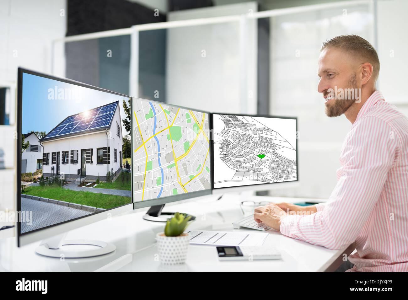 Urban property map hi-res stock photography and images - Alamy