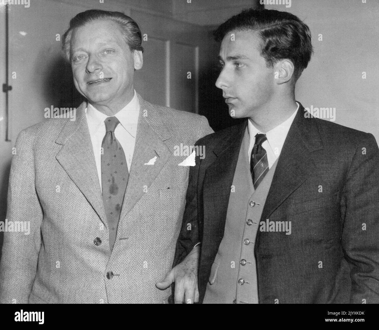 Hana Schmidt - Issersted with his son Peter who is interpreter. Peter ...