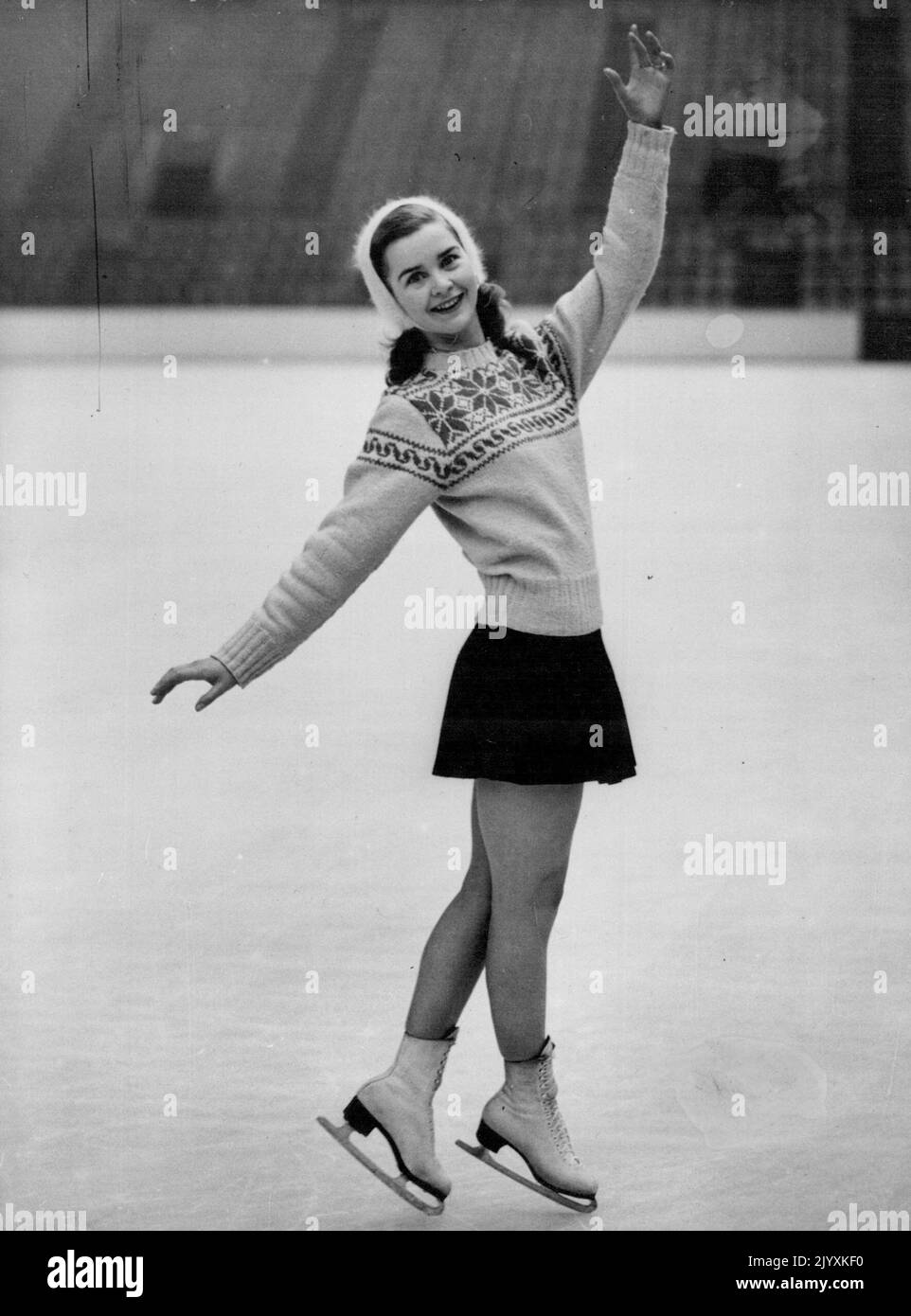 New World Skating Champion Prepares For Her First Appearance In Britain ...