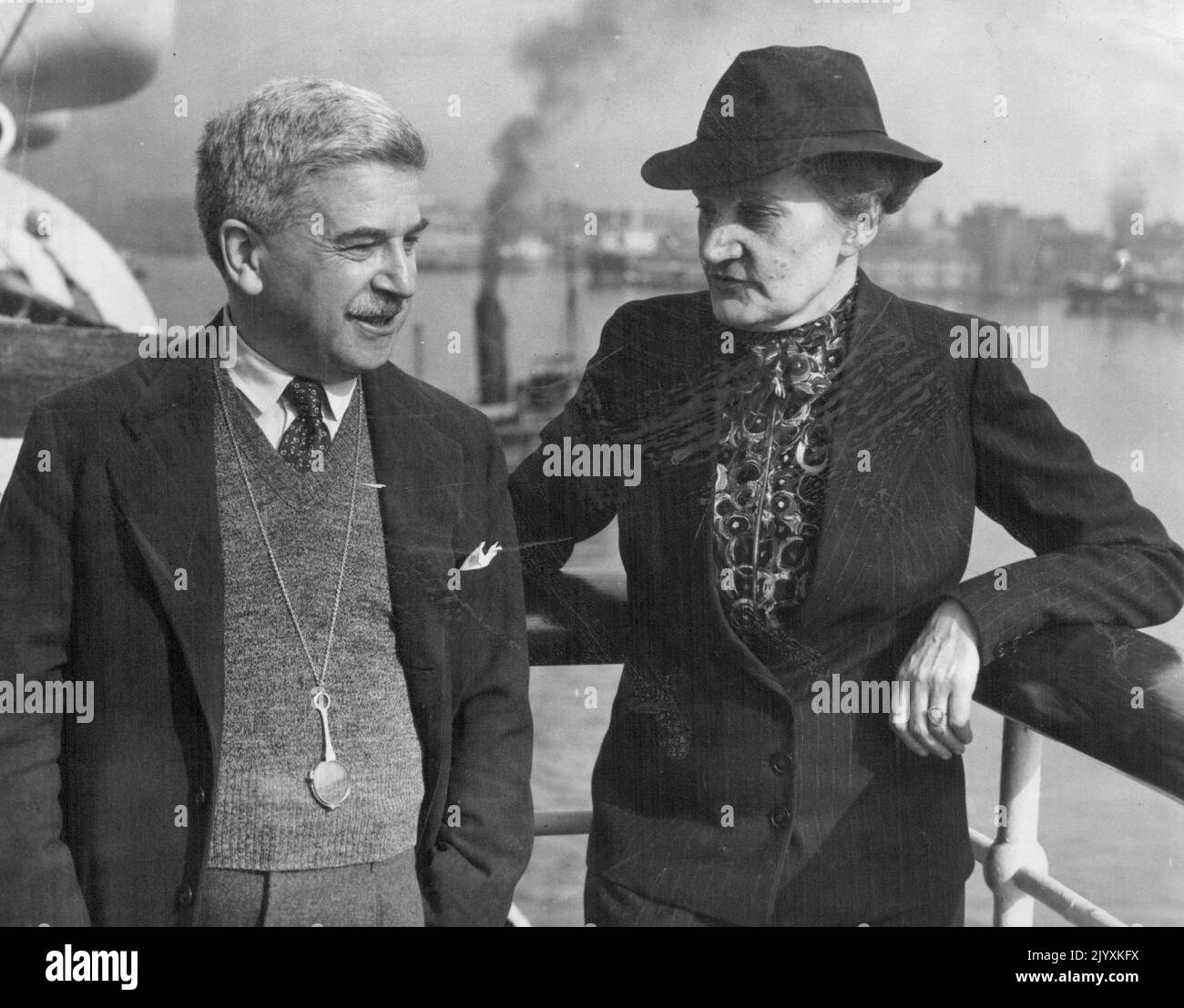 Arthur Schnabel. May 22, 1939. (Photo by The Sunday Herald Stock Photo ...