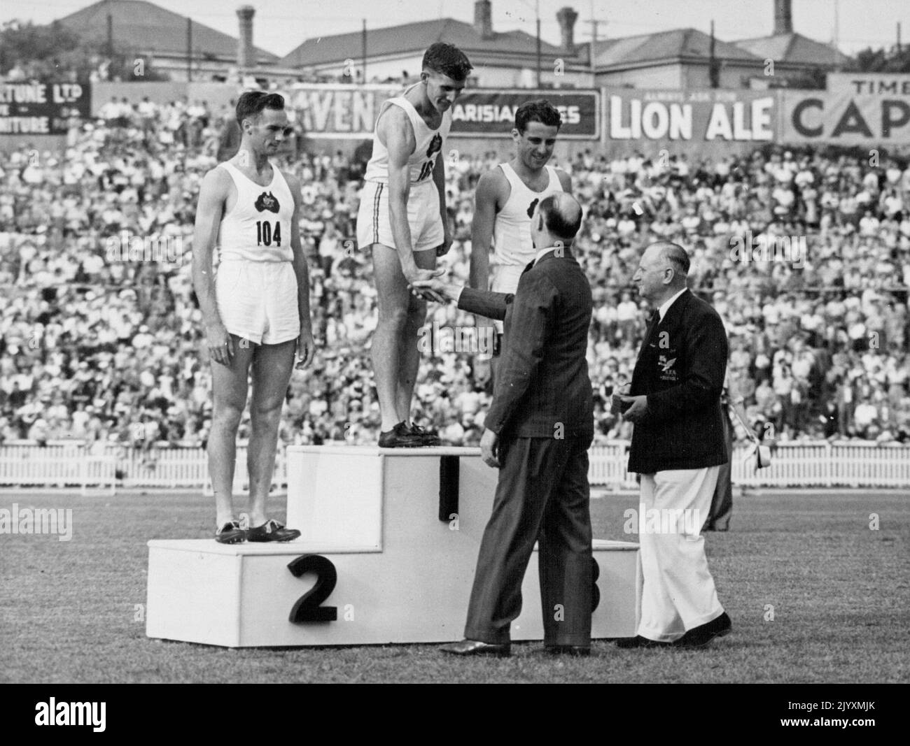 1950 british empire games hi-res stock photography and images - Alamy