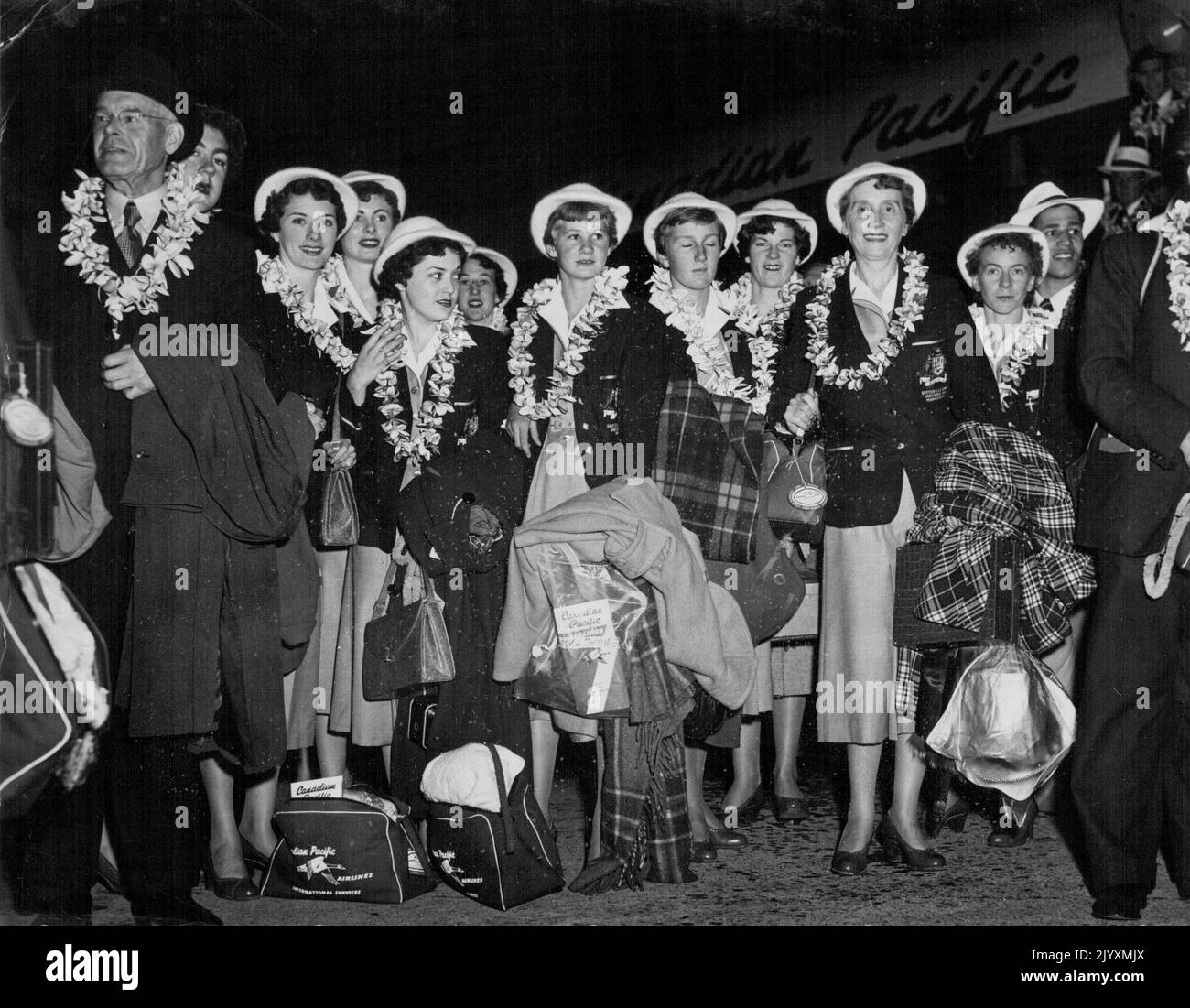 1954 british empire and commonwealth games hi-res stock photography and ...