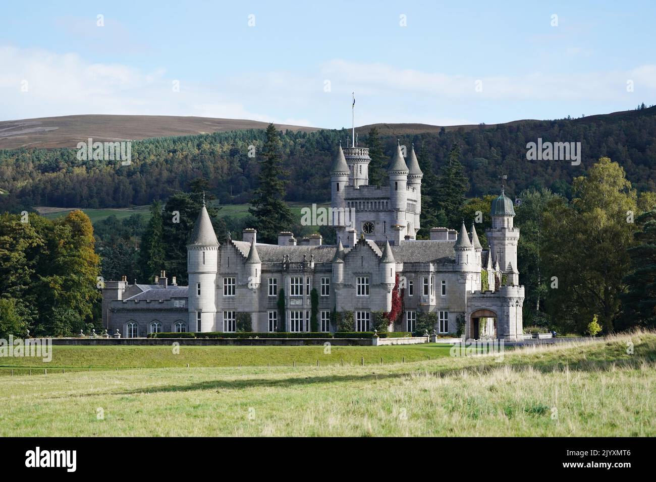 File photo dated 1/10/2021 of Balmoral Castle, in Scotland, which is ...