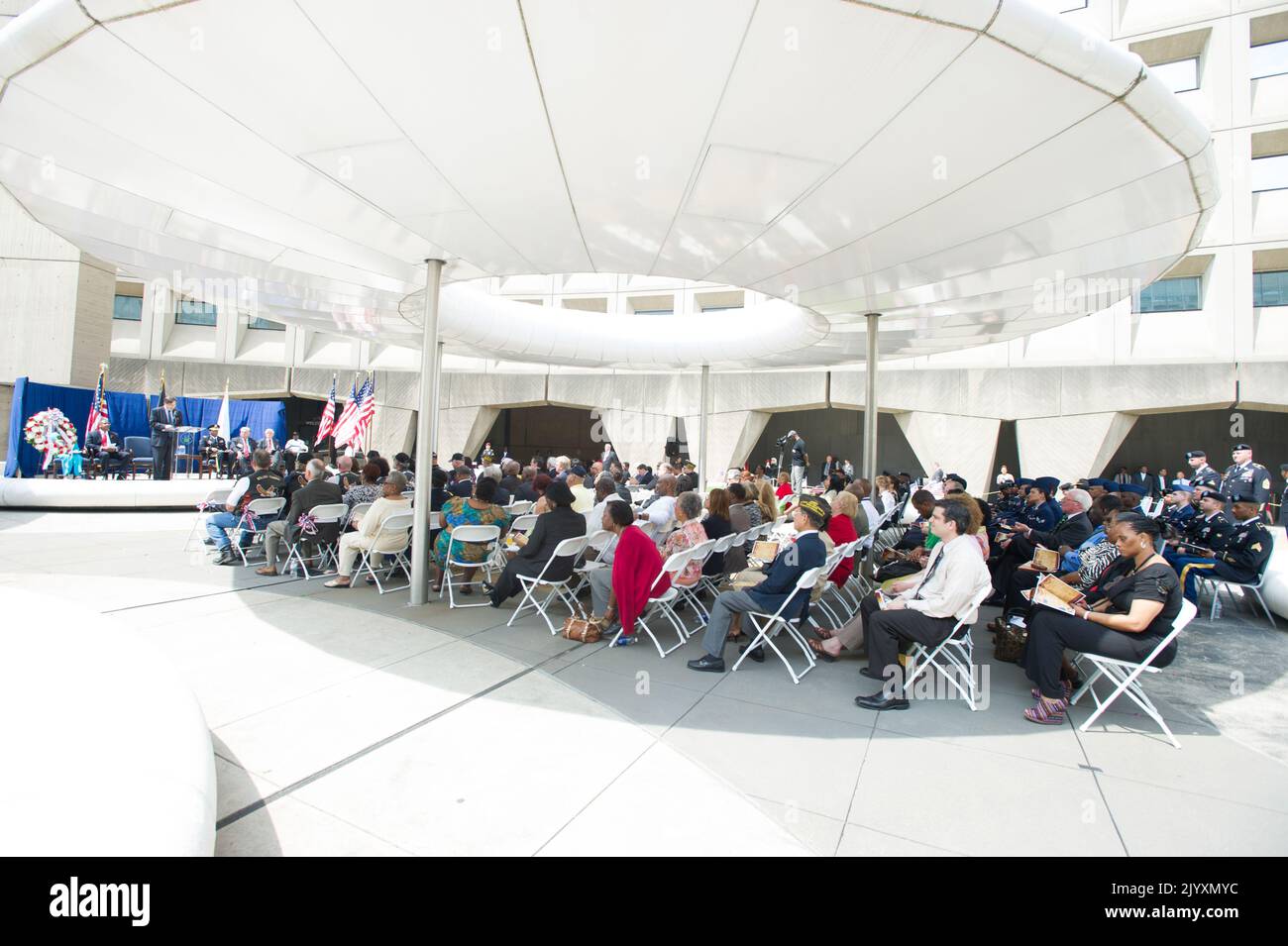 Memorial Day commemoration activities, HUD headquarters Stock Photo - Alamy