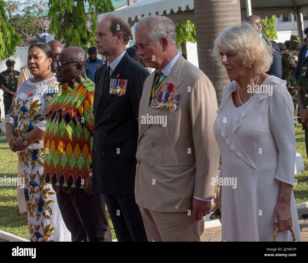 File photo dated 2/11/2018 of he Prince of Wales, Duchess of Cornwall ...