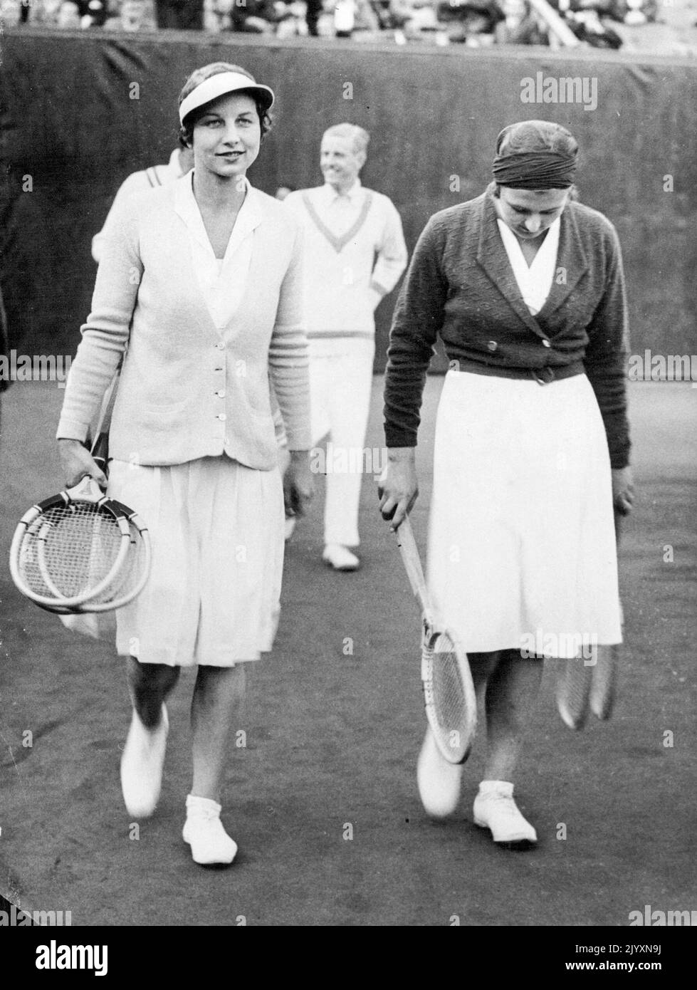 Perry And Miss Nuthall Win The French Championship -- Mrs. Helen Wills ...