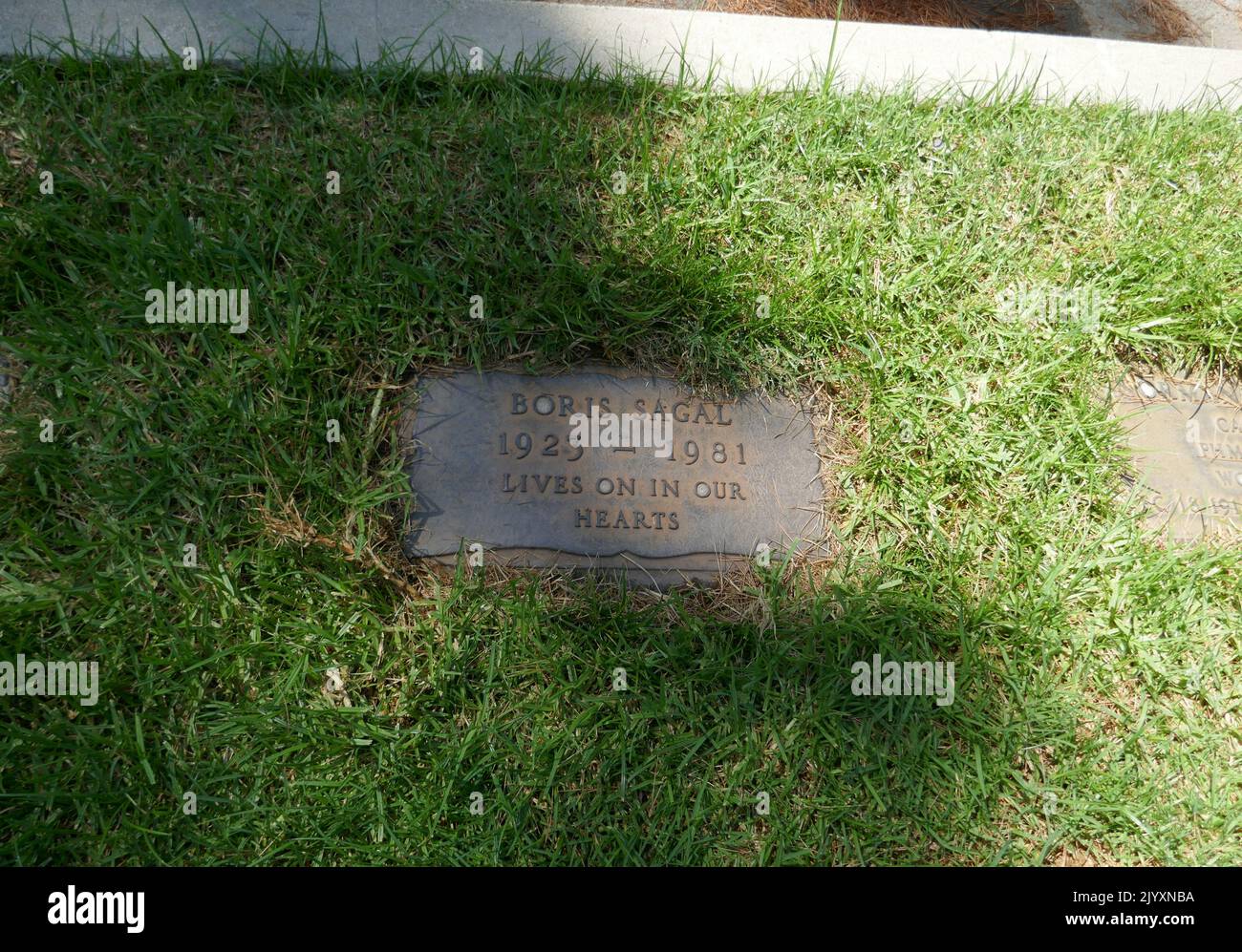 Los Angeles, California, USA 6th September 2022 Television Director Boris Sagal's Grave in ...