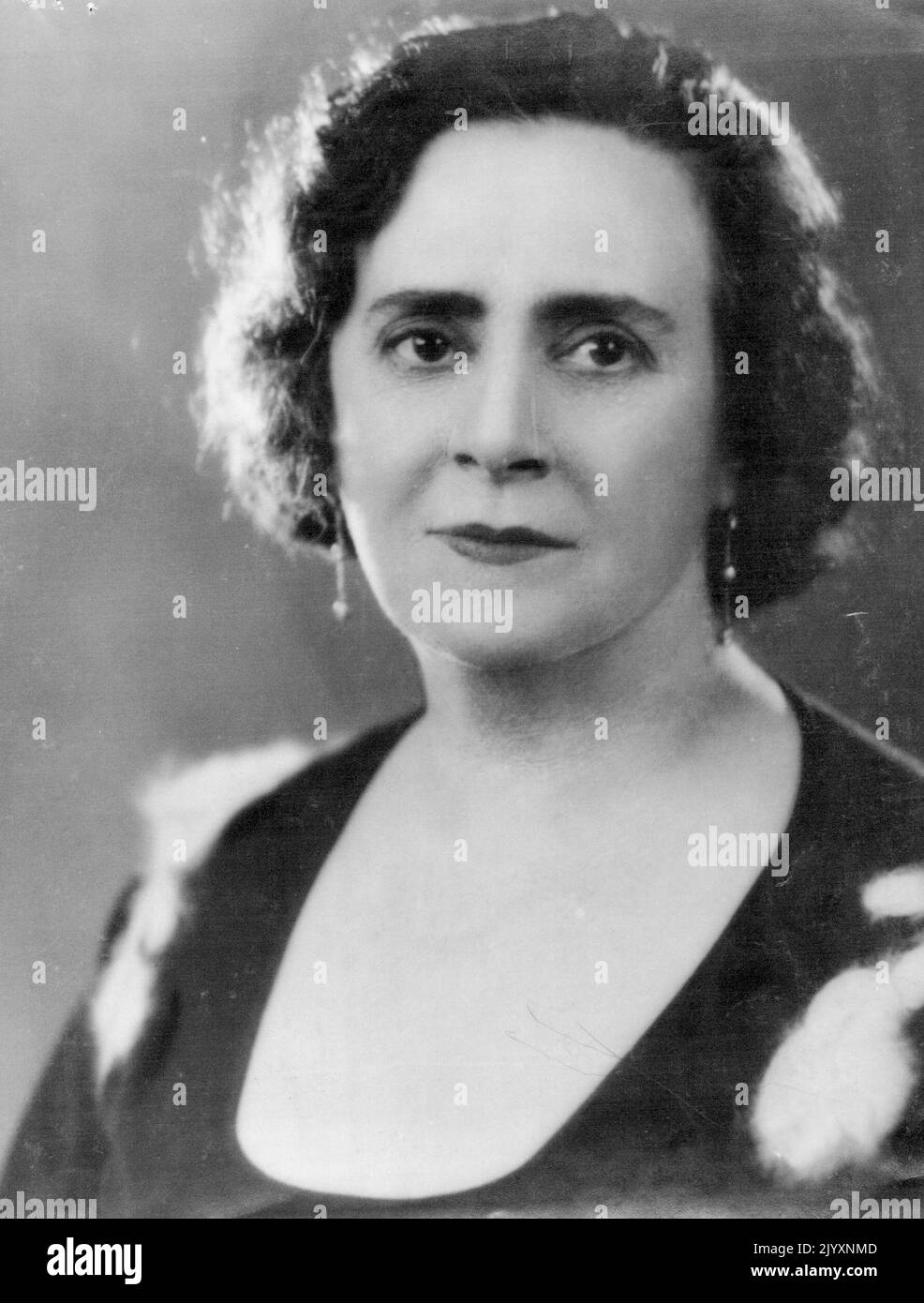 Miss Carrie Moore. November 6, 1933. (Photo by Broothorn Studios Stock ...