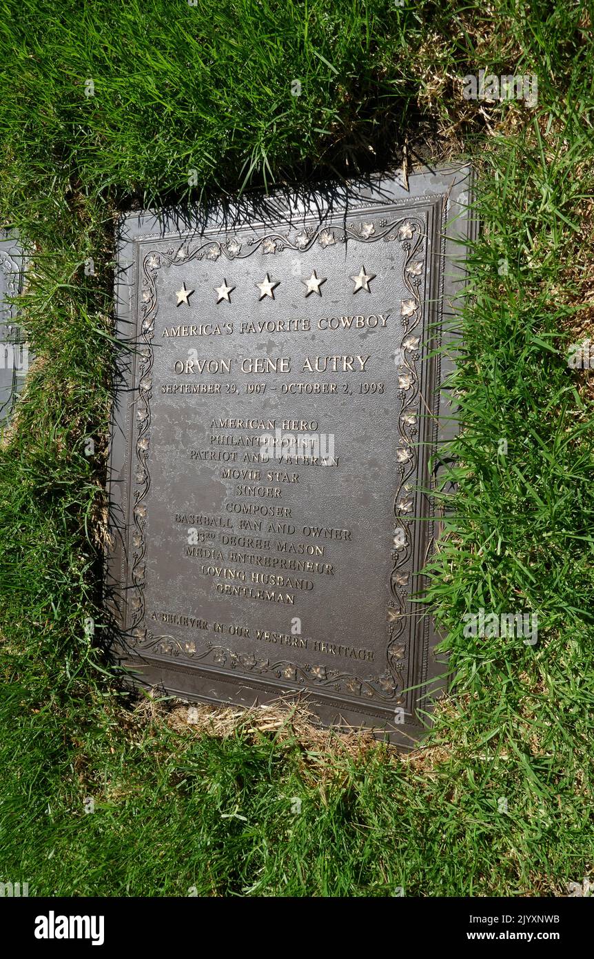 Los Angeles, California, USA 6th September 2022 Actor/Singer Gene Autry ...