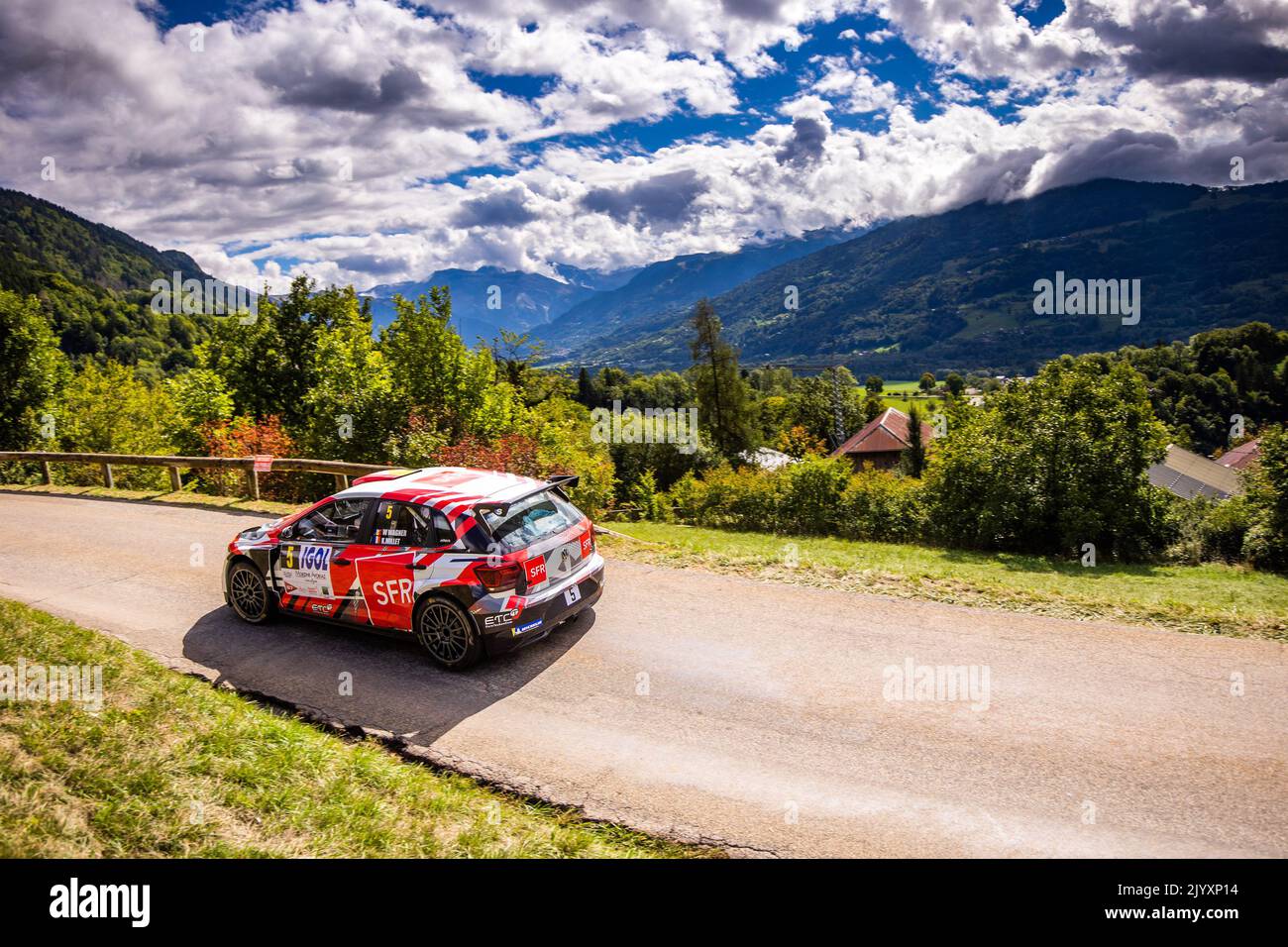 05 WAGNER William, MILLET Kevin, Volkswagen Polo GTI Rally2, action ...