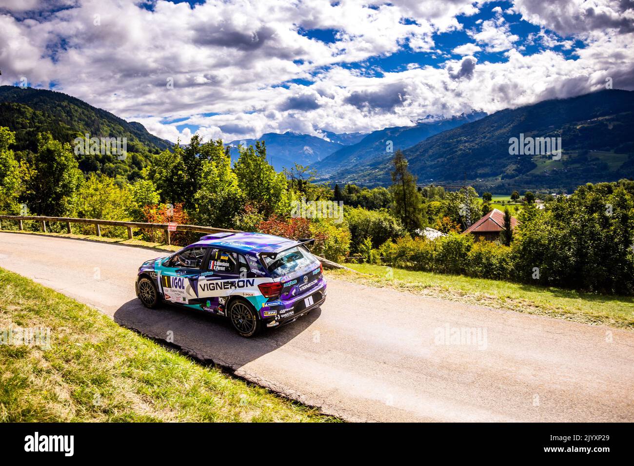 01 GIORDANO Quentin, PARENT Kevin, Volkswagen Polo GTI Rally2, action ...