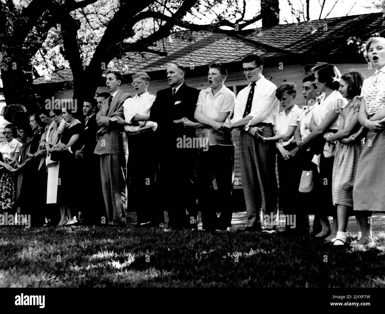 Disciples Of Christ. August 5, 1955. (Photo by Look Magazine Stock ...