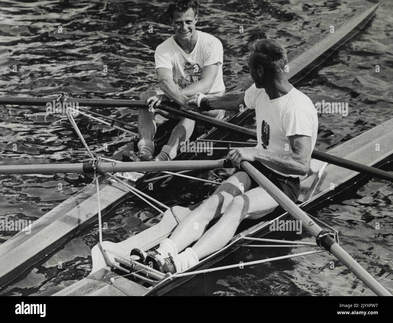 Henley's First Day - J.W. Burk (Penn Athletic Club, USA), being ...