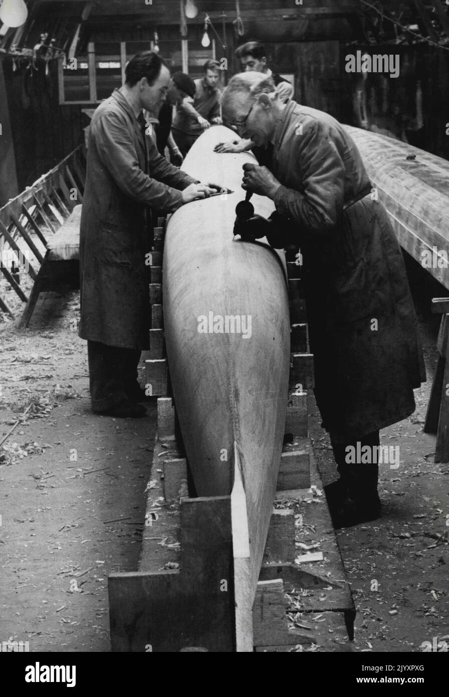 Light Blues On Mission New Racing Shell: Mr. Don Eagling is seen (left ...