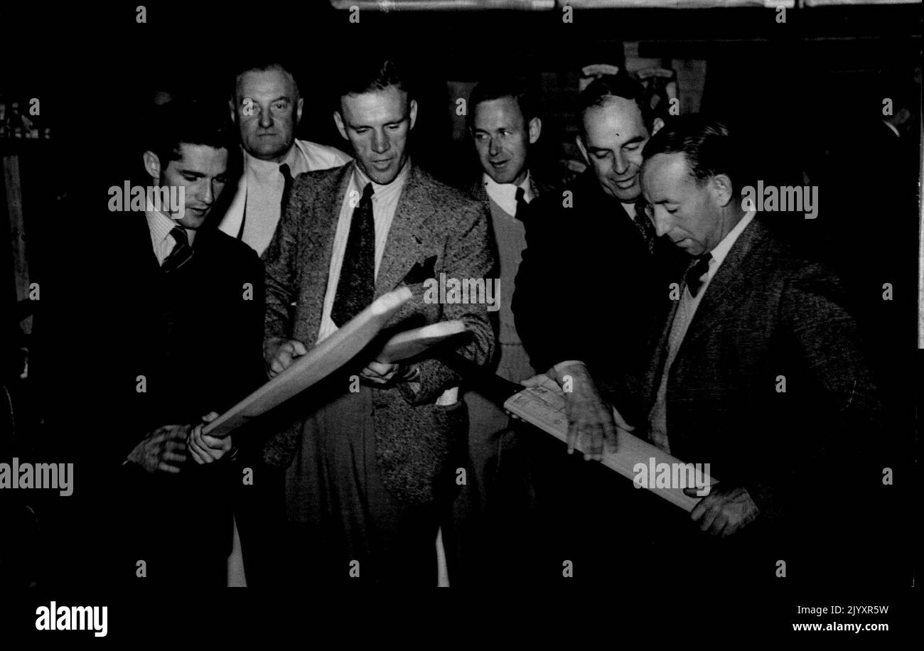 As is the custom with cricketers touring England, the Australians paid ...