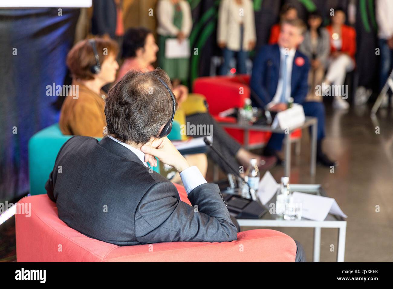 Business conference or round table event Stock Photo - Alamy Business conference or round table event Stock Photo - Alamy