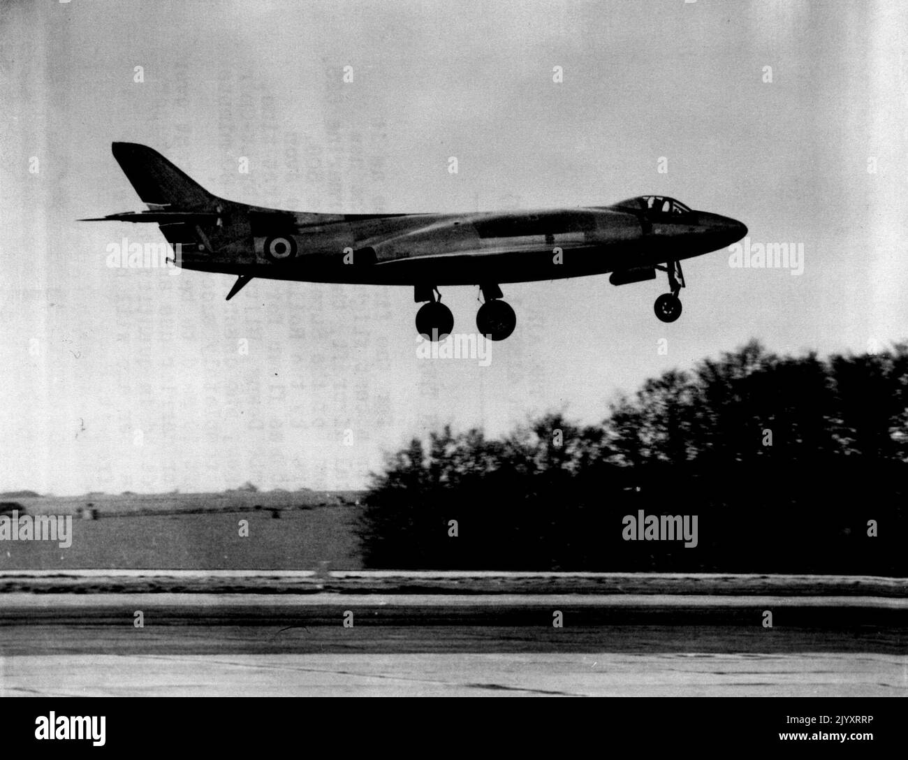 British naval jet fighter Black and White Stock Photos & Images - Alamy