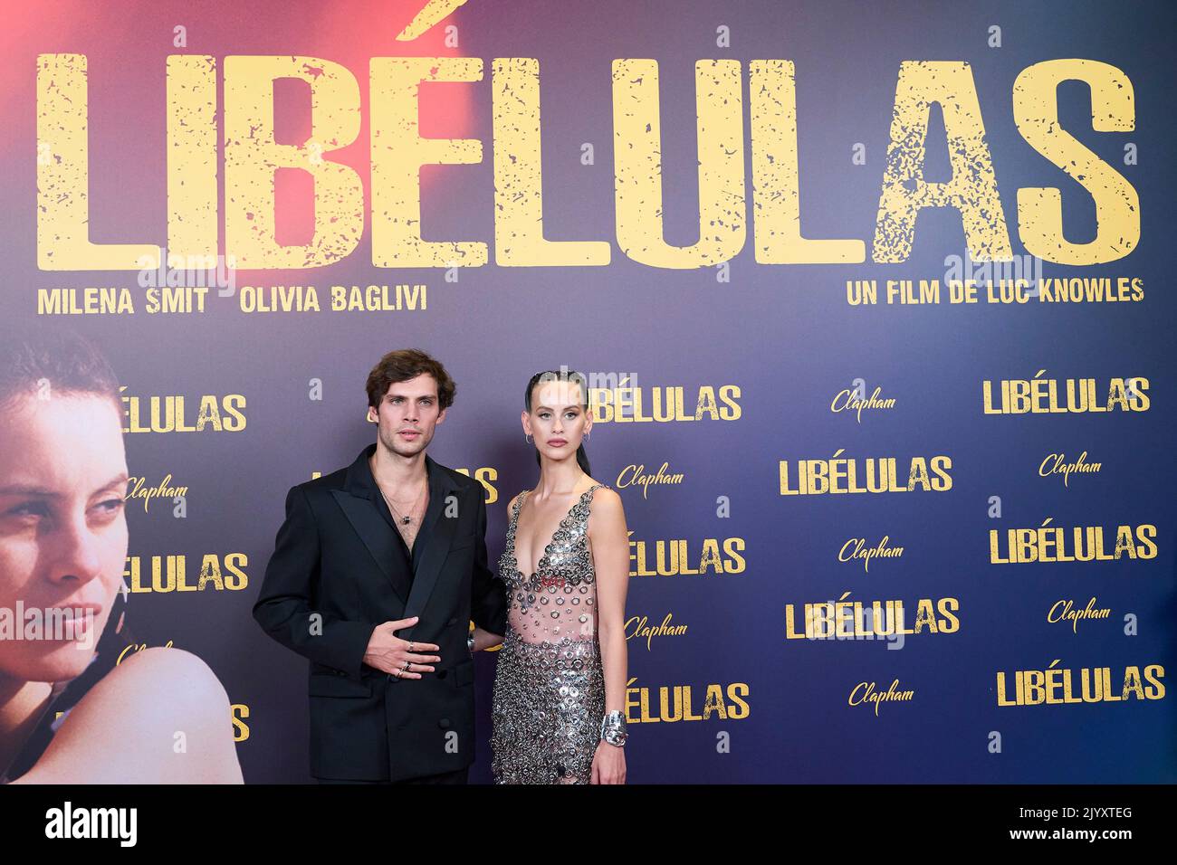 Madrid. Spain. 20220908, Pol Hermoso, Milena Smit attends 'Libelulas ...