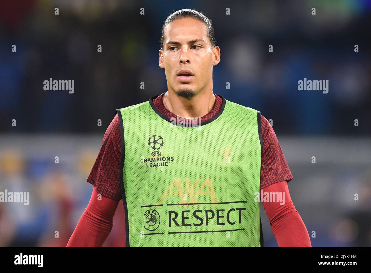 Naples, Italy. 7 Sep, 2022. Virgil van Dijk of Liverpool FC during the ...