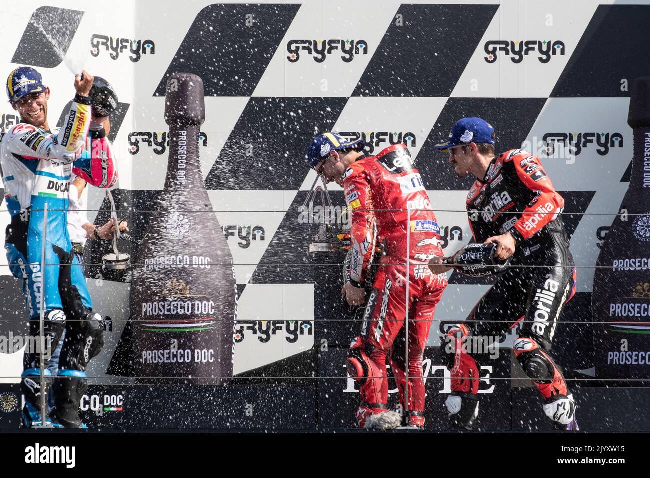 MotoGP racing weekend in Misano World Circuit for the SanMarinoGP 2022 ...