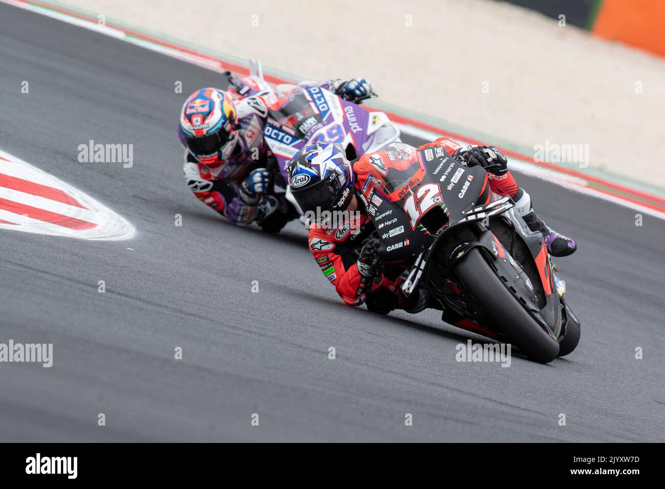 MotoGP racing weekend in Misano World Circuit for the SanMarinoGP 2022 ...
