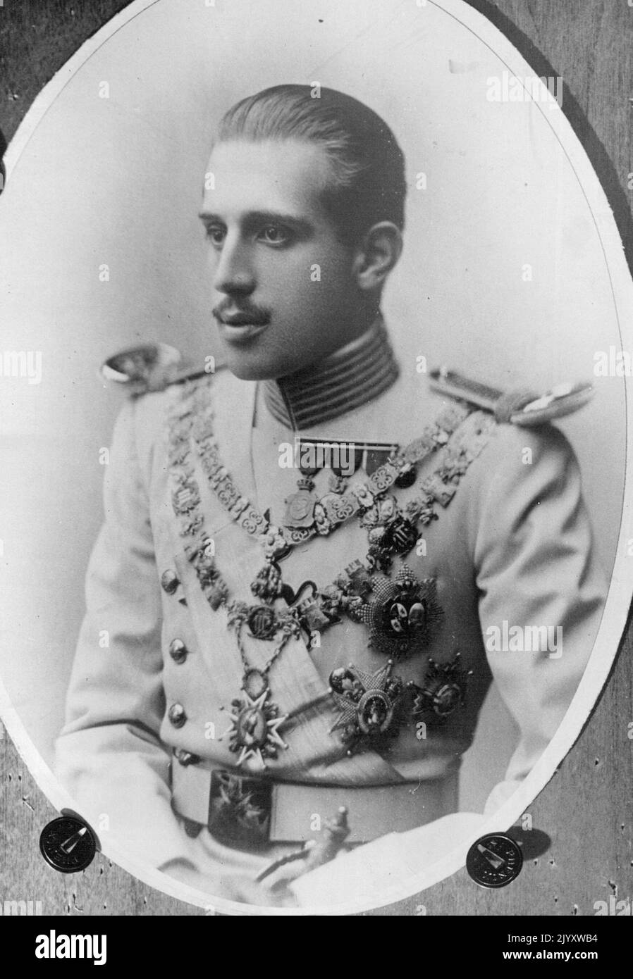 Don Jaime Bourbon Second Son Fo King Alfonso of Spain Whose Engagement ...