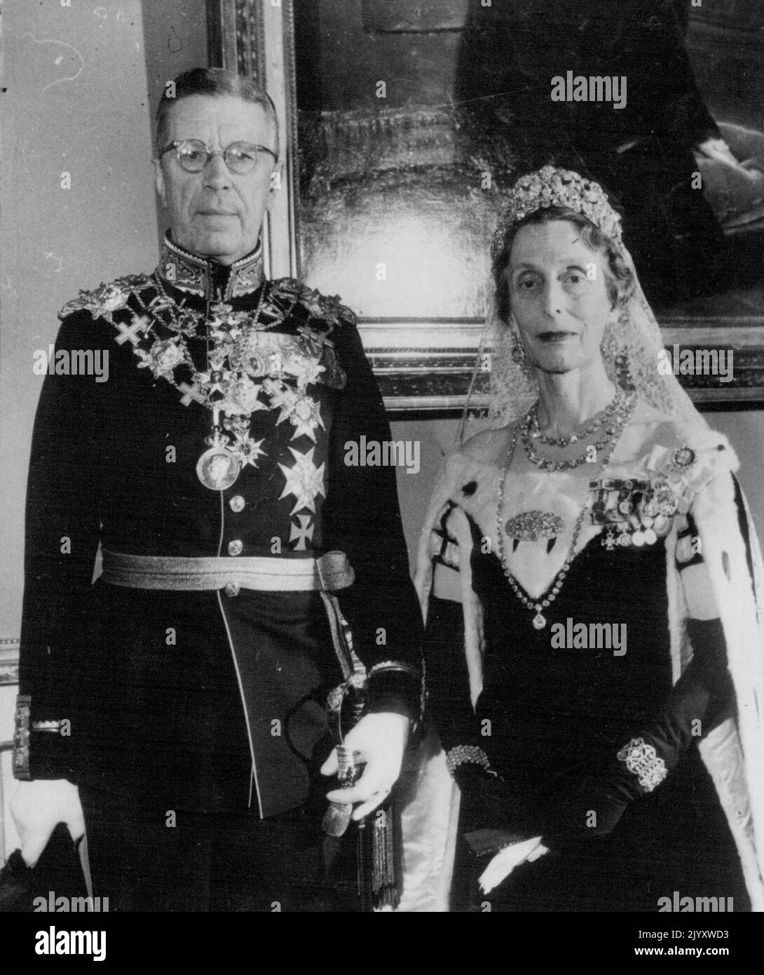King gustaf vi adolf hi-res stock photography and images - Alamy